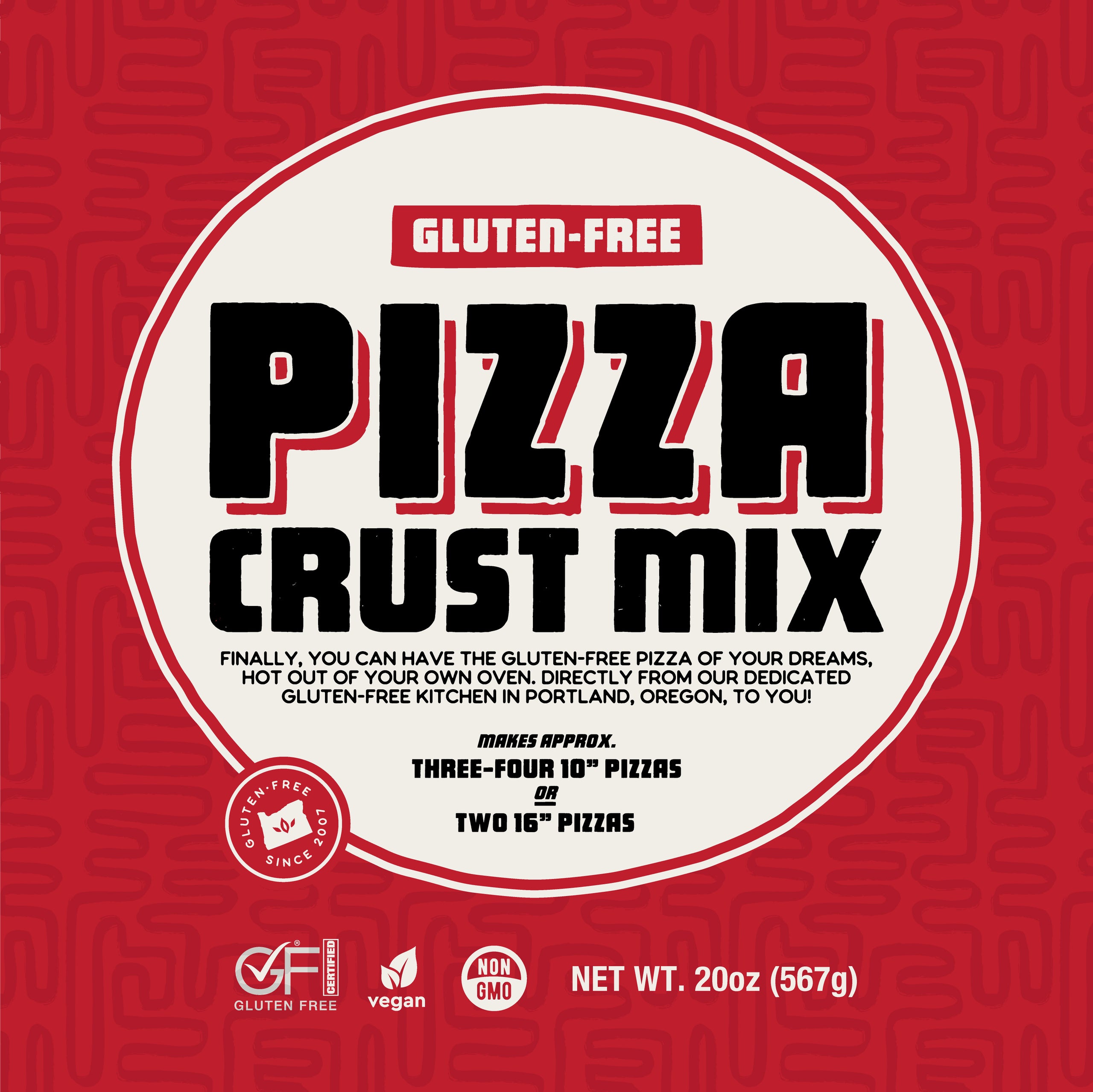 Gluten-Free Pizza Crust Mix – New Cascadia Traditional