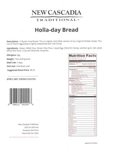 Holla-day Bread – New Cascadia Traditional